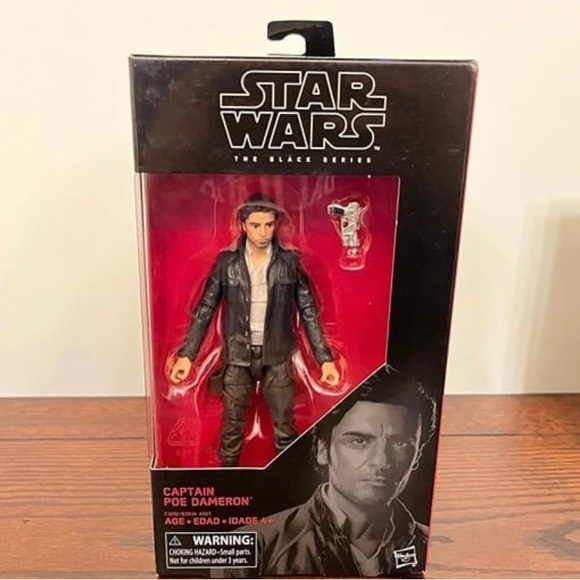 Star Wars | Toys | Star Wars Black Series Captain Poe Action Figure Toy ...